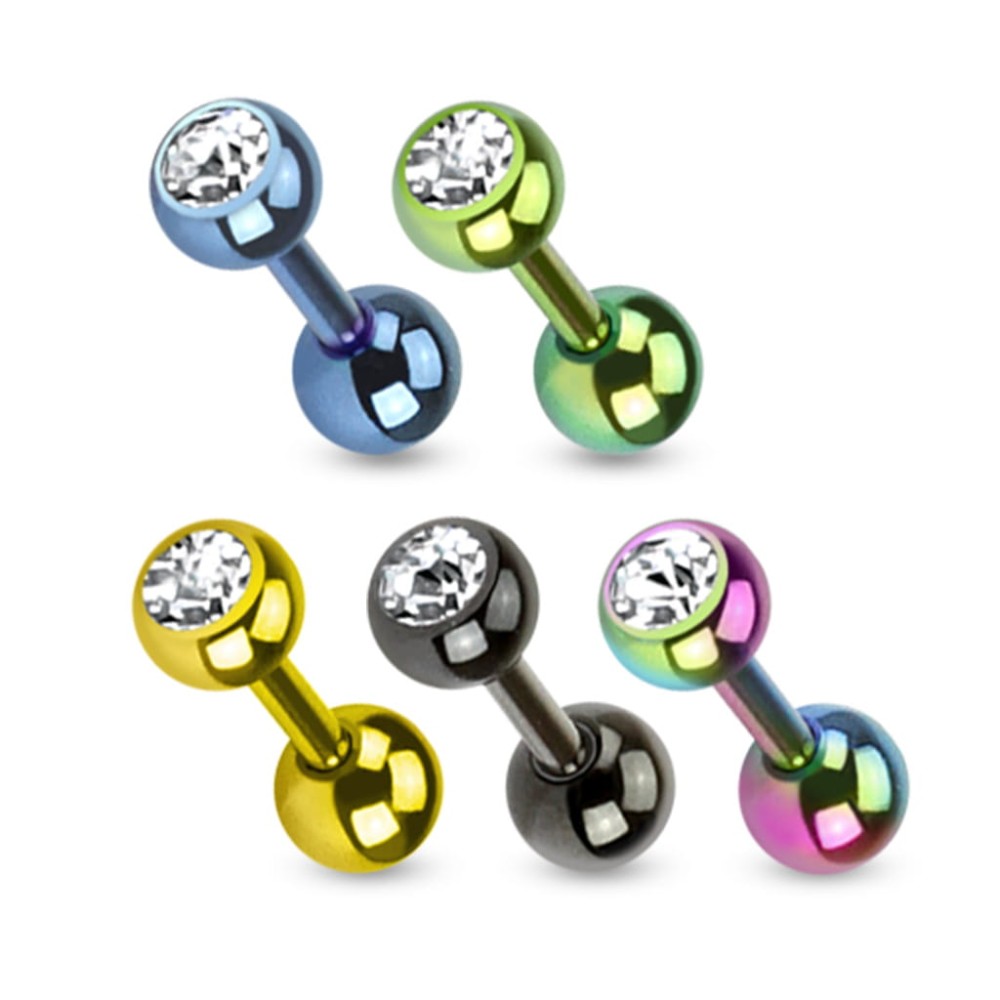 Kolczyk do ucha chrząstka TRAGUS helix piercing (ut35) - sklep ...