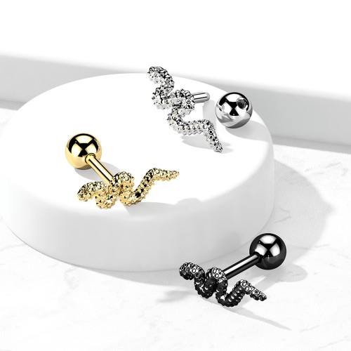 Kolczyki do uszu, chrząstki tragus - sklep internetowy Piercing4u.pl