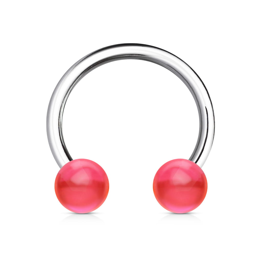 PODKOwa kolczyk do wargi ucha smiley septum piercing stal chirurgiczna ...
